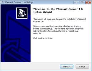 【Winmail Opener】受信メールに添付されたwinmail.datファイルを開く方法 – SimpleStock3.1